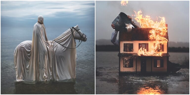 Kabuslarını Ürkütücü Fotoğraflarla Yeniden Canlandıran Nicolas Bruno