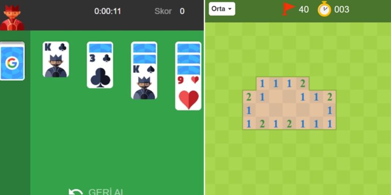 Google Oyunları: Google'da Oynanabilecek Oyunlar | ListeList.com